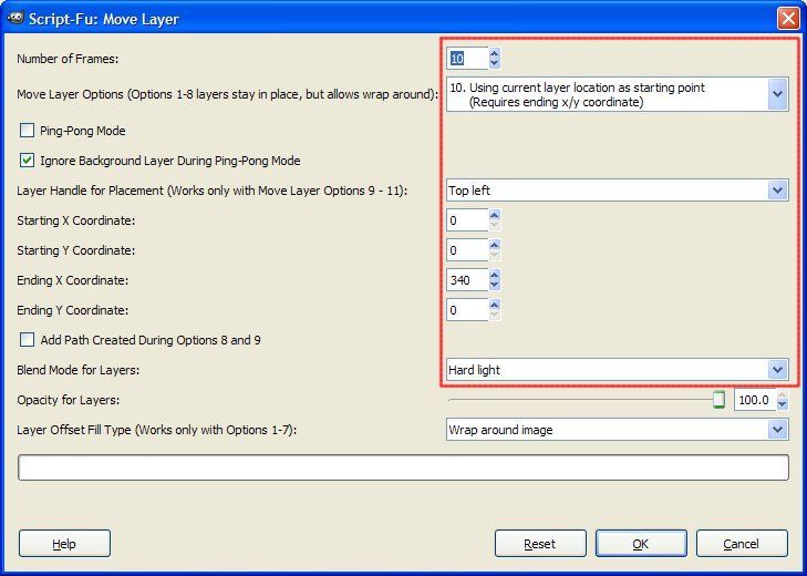 Animated Highlights Using "Move Layer" Script-Fu • GIMP Chat